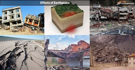 9 Effects Of Earthquake Ground Shaking Liquefaction Ground Rupture