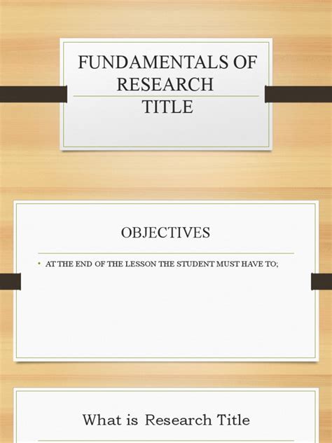 Fundamentals Of Research Pdf Noun Word