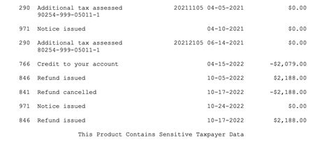 Incorrect Dd Account Number R Irs