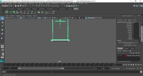 Maxwell Wheel Pendulum 3d Model 19 3ds Blend C4d Fbx Max Ma