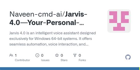 Github Naveen Cmd Aijarvis 40 Your Personal Voice Assistant For