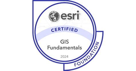Larissa Diniz On Linkedin Gis Fundamentals Foundation 2024 Was Issued By Esri To Larissa