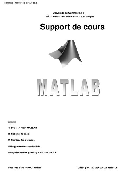 Solution Matlab Studypool