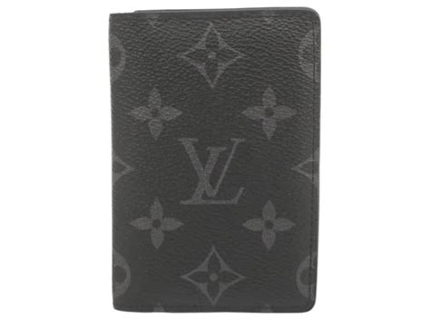 Organizer Louis Vuitton Monogram Eclipse Card Case Black Ref2182629
