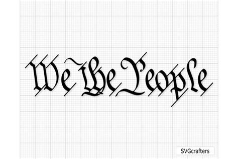 We The People Clipart