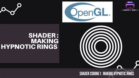 shader programming making hypnotic rings youtube