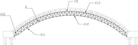 现浇大跨径砼拱桥模块化装配式拱架的制作方法