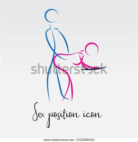 Sex Poses Vector Icon Line Icon Stock Vector Royalty Free Shutterstock
