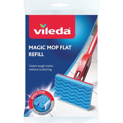 Vileda Magic Mop Flat Sponge Refill Only