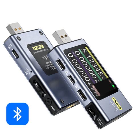 Fnirsi Fnb58 Usb Qc Pd Voltage And Current Meter Tester Type C Multi Functional Fast Charging
