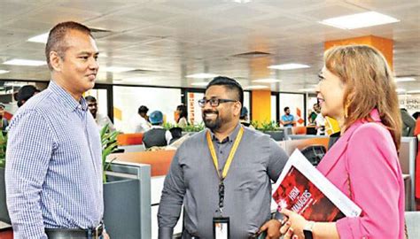 Axiata Group Chief People Officer Visit To Axiata Digital Labs Daily Ft