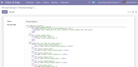Odoo Pos Receipt Design Webkul