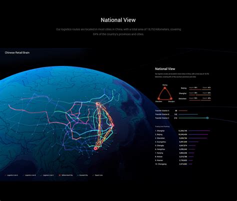 Geographic Data Visualization Design On Behance