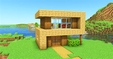 Easy Minecraft House Cabin Image 40 Of How To Build A Cabin In