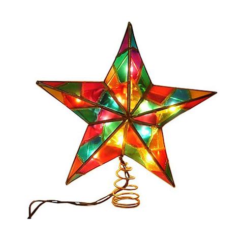 Large Stained Glass Tree Topper At Nancy Townsend Blog