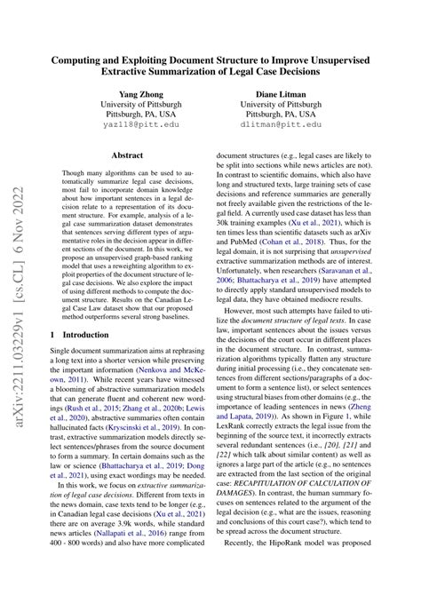 Pdf Computing And Exploiting Document Structure To Improve