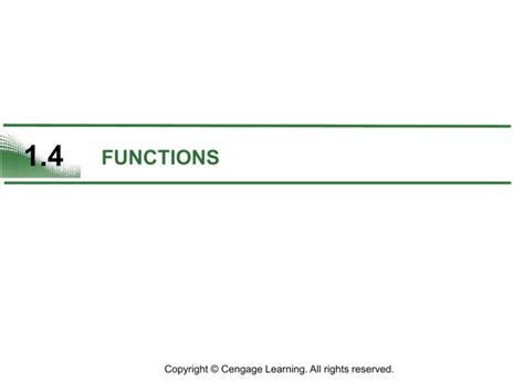 1 4 functions