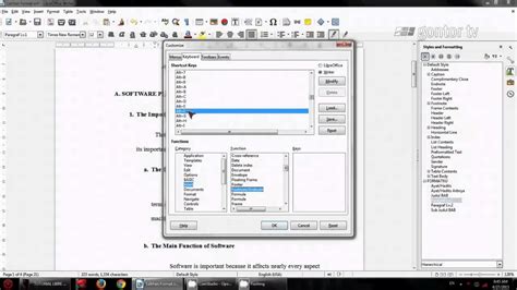 Tutorial Libreoffice Eps10 Keyboard Shortcut Sesuai Keinginan