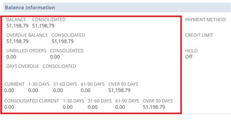 How To Create A Saved Search That Will Display All The Fields Under Customer Balance Information