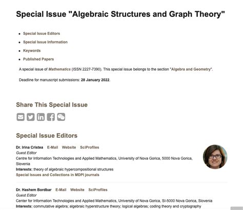 Pdf Special Issue Algebraic Structures And Graph Theory