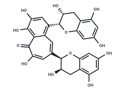 茶黄素theaflavin Cas 4670 05 7 生命科学产品与技术服务 生工生物工程上海股份有限公司