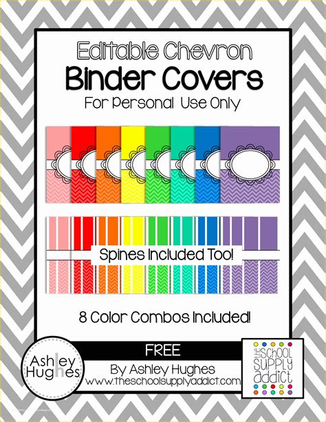 Free Binder Cover Templates Of Blog Hoppin Free Binder Covers For Color