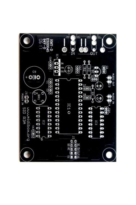 Sid Module Pcb Midibox Modular Addict Synth Diy