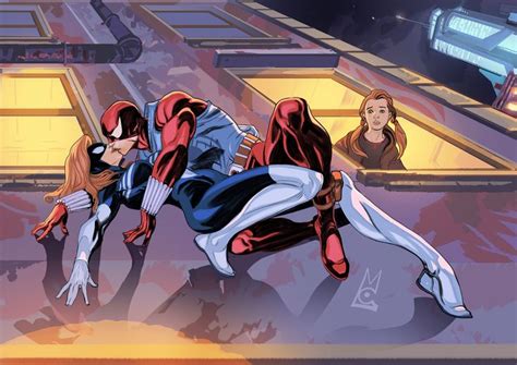 Scarlet Spider Girl Scarlet Spider Poses Scarlet Spider Rivals