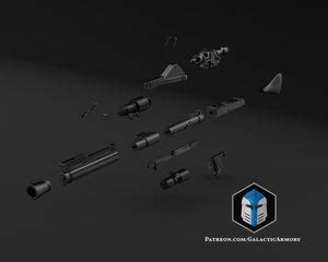 Dc 15le Blaster 3d Print Files Galactic Armory
