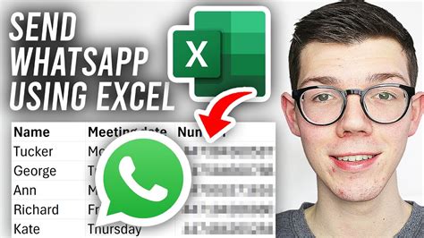 How To Send Whatsapp Message With Excel Full Guide Youtube