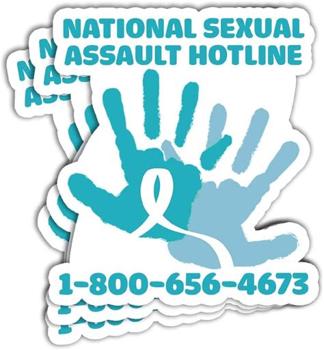 Hosala National Hotline Sexual Assault Awareness Sticker