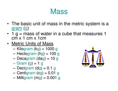 The Metric System And Conversions Ppt Download