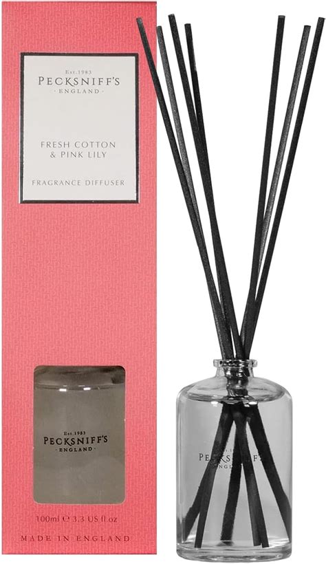 Pecksniffs Fresh Cotton And Pink Lily Diffuser 100ml 3 38