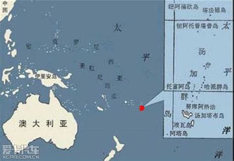 汤加在世界地图的什么地方百度知道