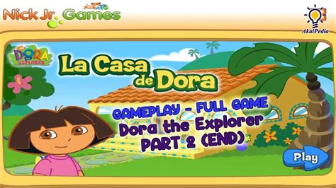 Part 2 End Gameplay Dora The Explorer™ La Casa De Dora Pc 2006