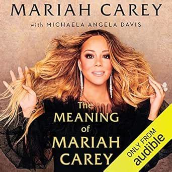 The Meaning Of Mariah Carey Edição Em áudio Mariah Carey Mariah
