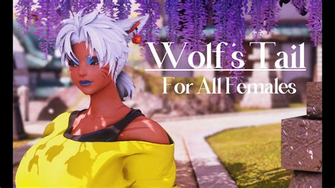 Wolfs Tail For All Females Xiv Mod Archive