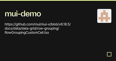 Mui Demo Codesandbox