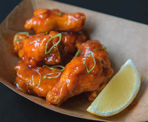 Download Succulent Chicken Wings Ready To Serve Wallpaper