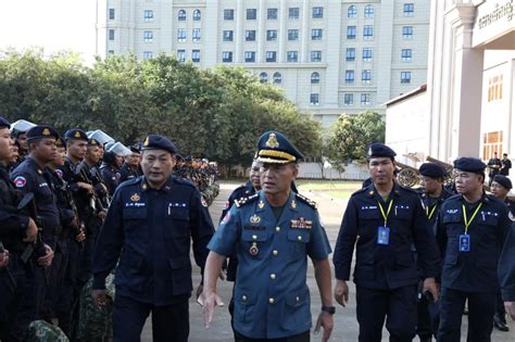 នាយឧត្តមសេនីយ៍ សៅ សុខា ចុះពង្រឹងបទបញ្ជាការពារសន្តិសុខ រក្សាសុវត្ថភាព ជូនថ្នាក់ដឹកនាំកំពូលអាស៊ាន