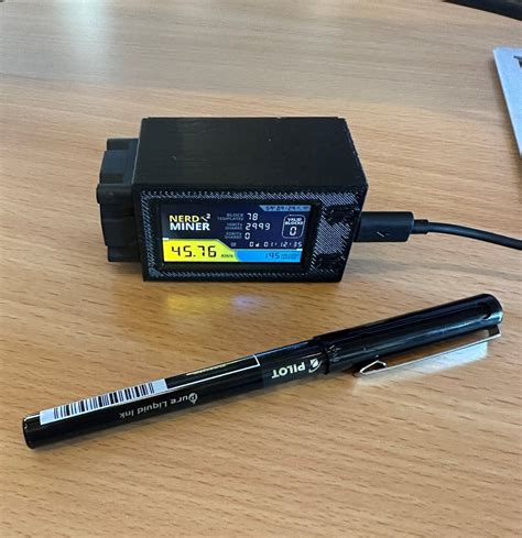 Nerd Miner Review I Bought A Btc Lottery Miner Now I Am An Active Part Of The Btc Network R