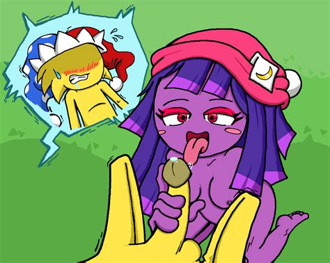 Rule 34 Blowjob Blush Breasts Completely Nude Cum Float Spark The