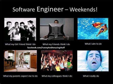 Best Funny And Amazing Pictures Funny Software Engineer Weekends