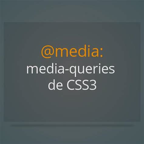 Media Media Queries De Css3