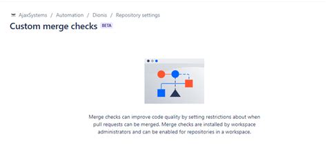 Solved Cant Activate Custom Merge Checks