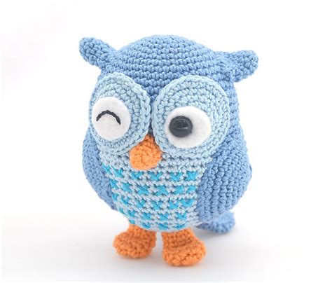 Patrones De Crochet Gratis Para Búhos Amigurumi