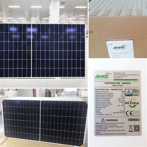 Jinko Bipv Industrial Solar Panels 580w To 590w Power