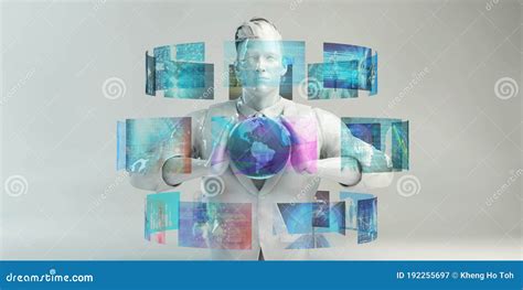 GUI Graphical User Interface Blue Basic Shapes Text Horizontal