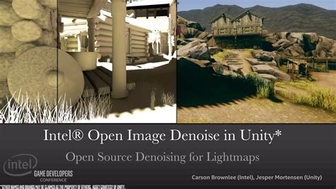 Intel Open Image Denoise In Unity PPT