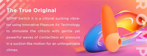 Buy Romp Switch X Clitoral Stimulator With Pleasure Air Technology Online